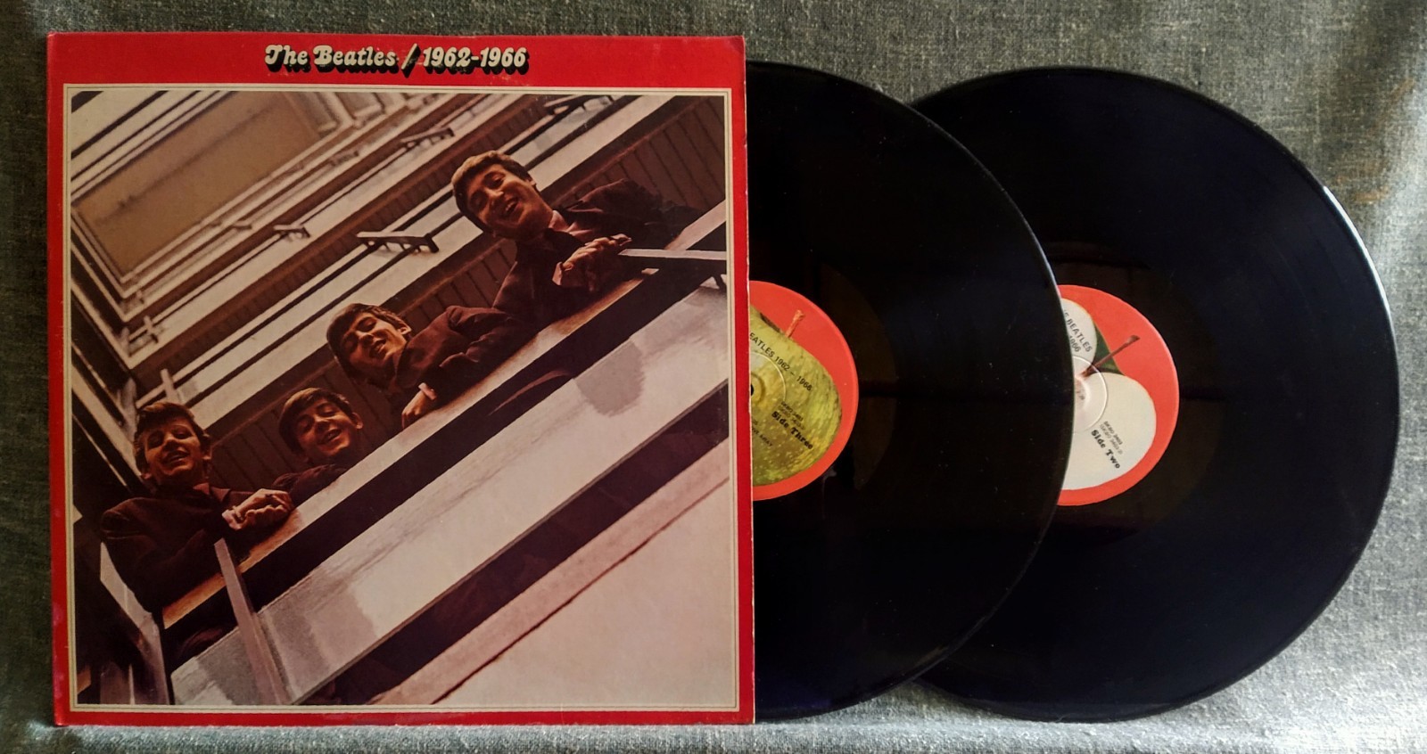 popsike.com - THE BEATLES ️ 1962-1966 Vinyl 2x LP Apple Records ...