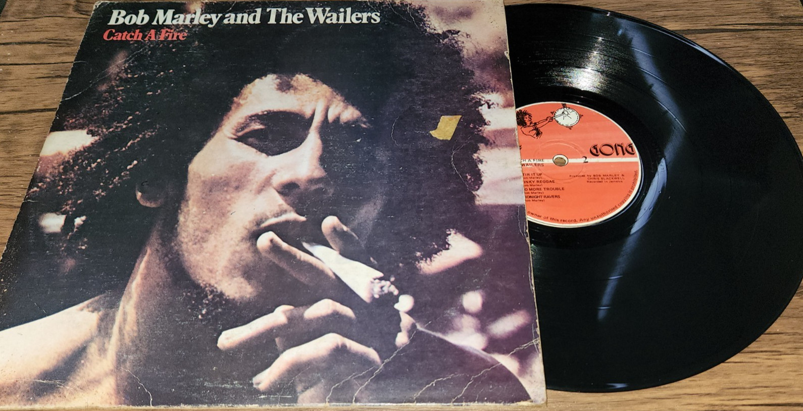 popsike.com - Bob Marley and The Wailers - Catch A Fire LP Vinyl Album ...