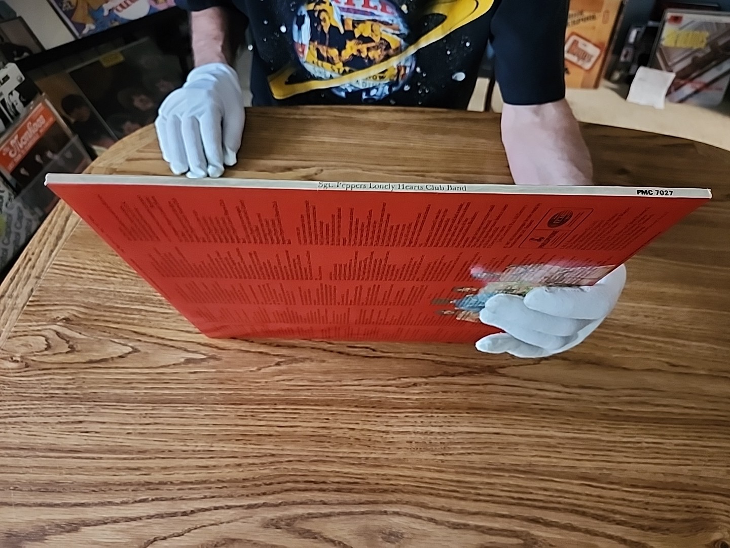 popsike.com - The Beatles 'Sgt. Pepper" 1981 (-1-1") tube mono LP UK ...