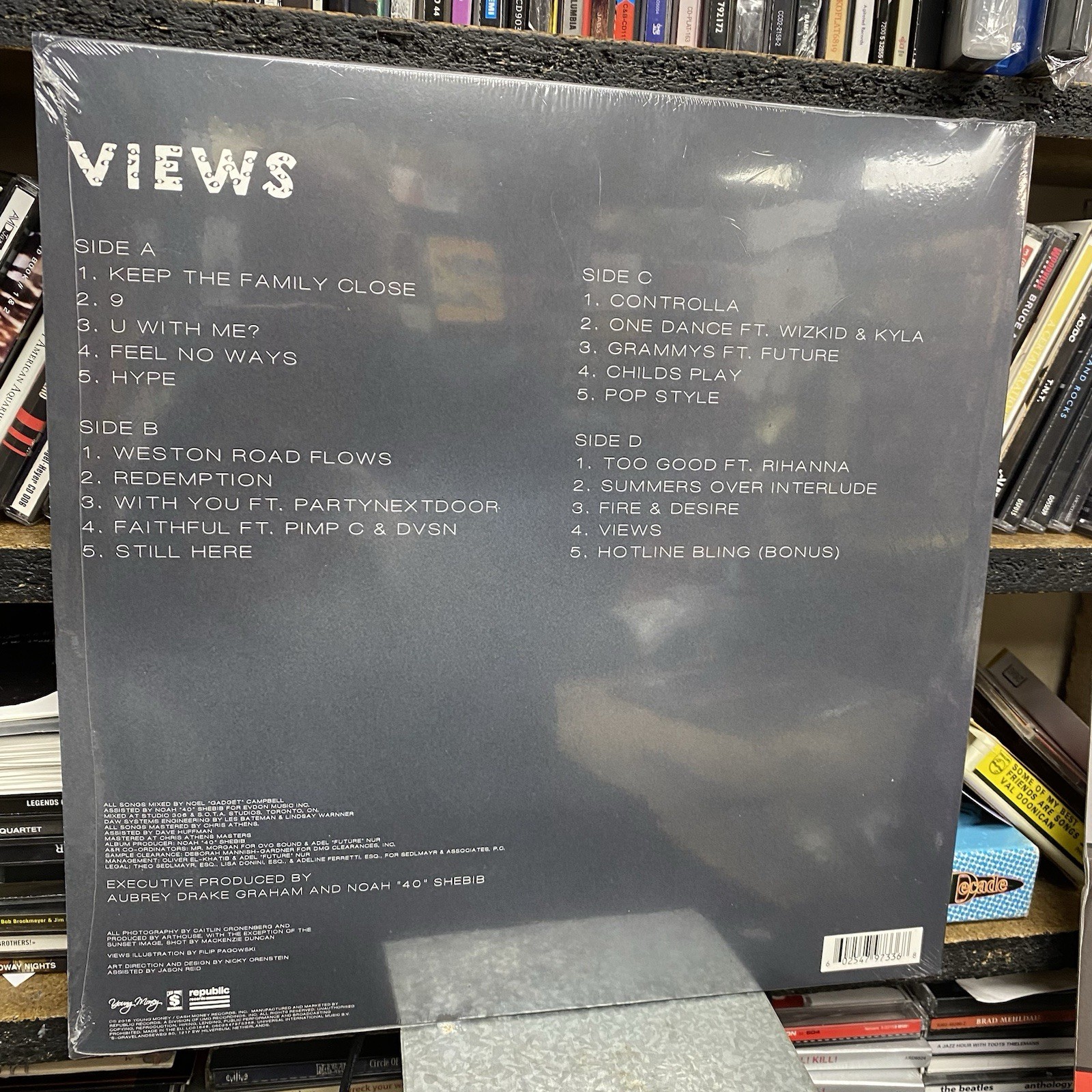 popsike.com - DRAKE - Views - NEW DOUBLE VINYL LP (2026) NEW SEALED 2 ...