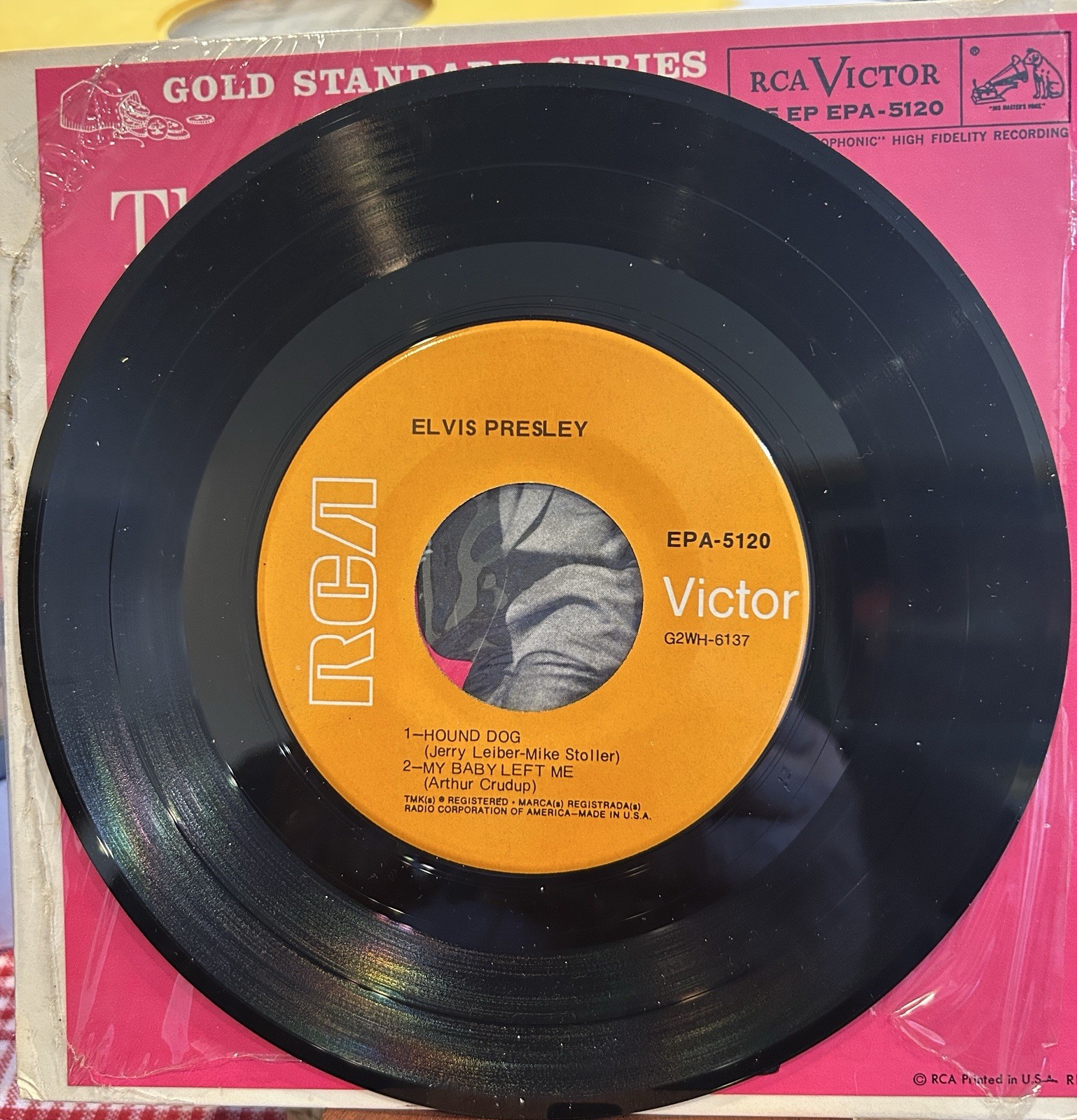 popsike.com - ELVIS PRESLEY “THE REAL ELVIS" EPA-5120 GSS Orange Label ...