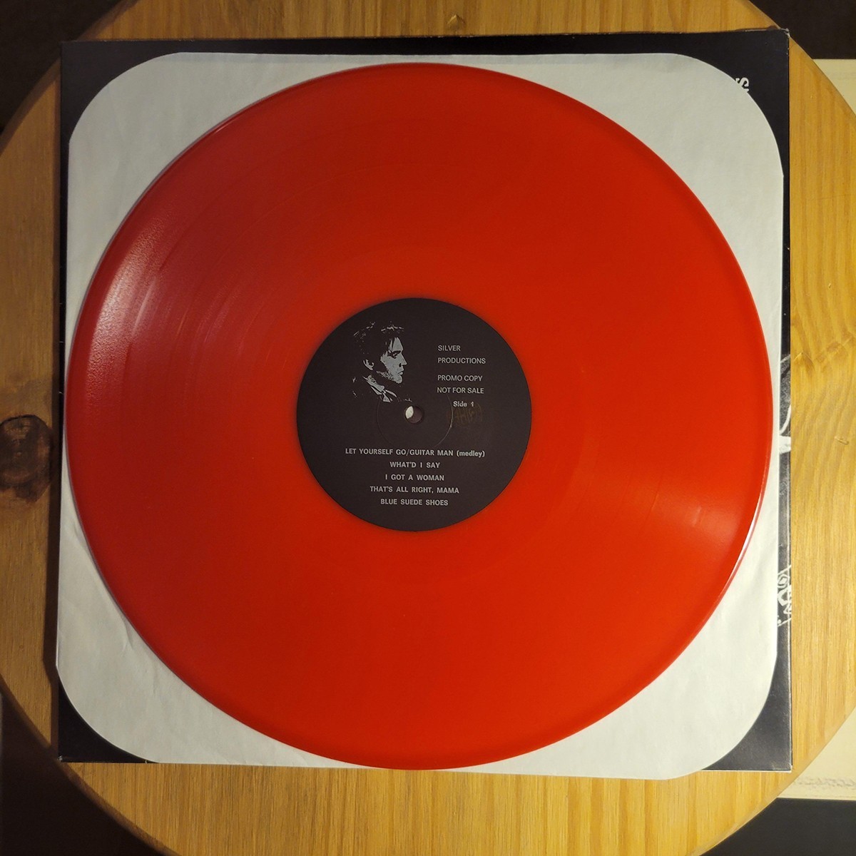 popsike.com - Elvis Presley Rare 1970s Original Vinyl Record /1000 (RED ...
