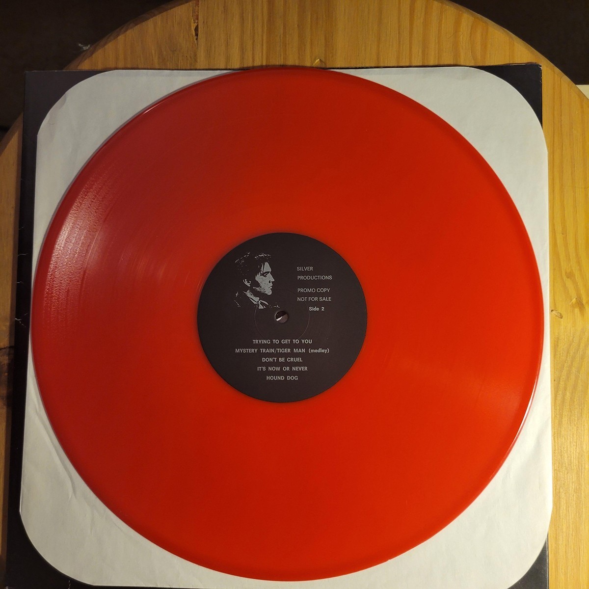 popsike.com - Elvis Presley Rare 1970s Original Vinyl Record /1000 (RED ...