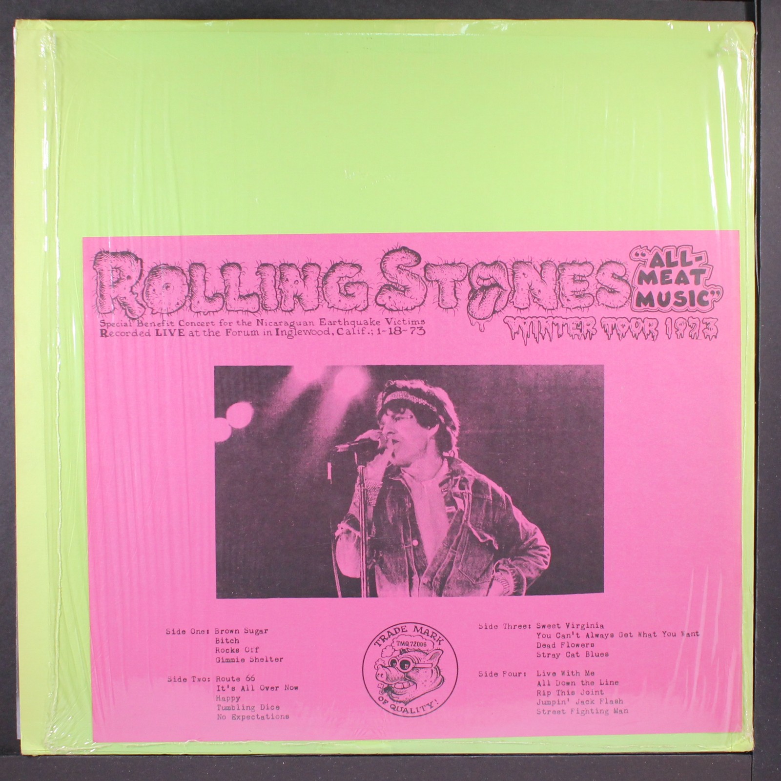 popsike.com - ROLLING STONES: winter tour 1973-all meat music TMOQ 12 ...