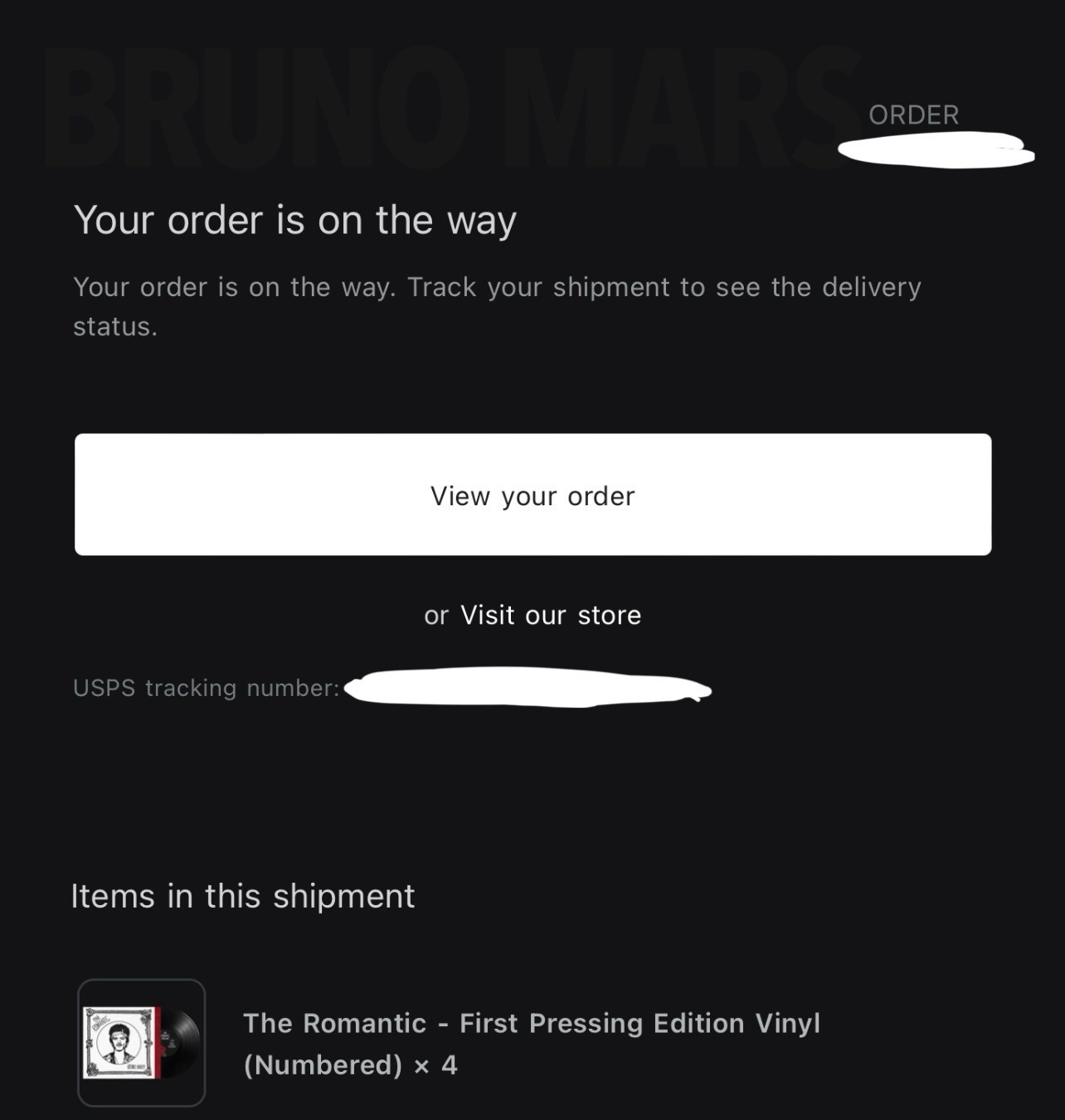 popsike.com - Bruno Mars The Romantic - First Pressing Edition Numbered ...
