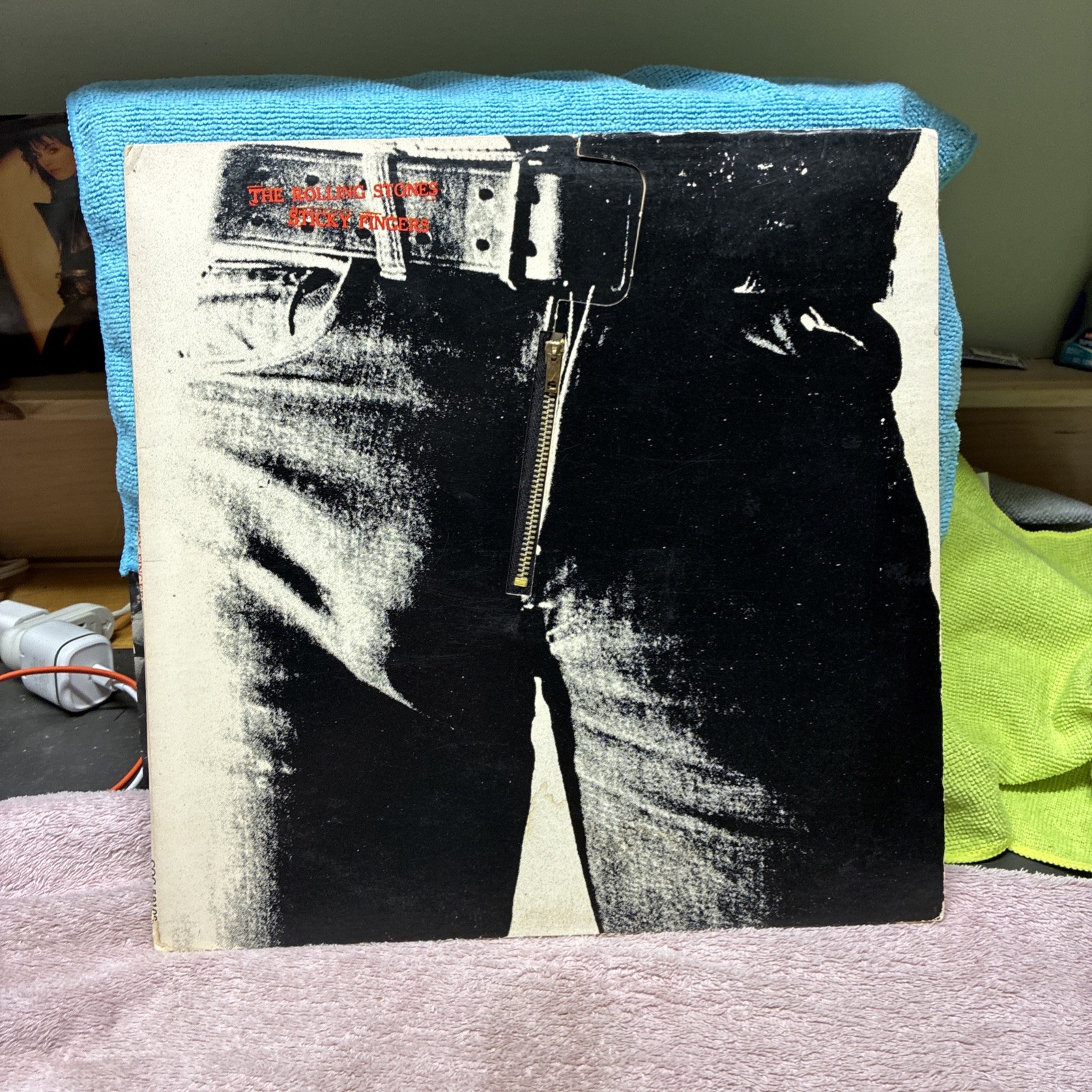 popsike.com - The Rolling Stones Sticky Fingers Vinyl LP 1974 Monarch ...
