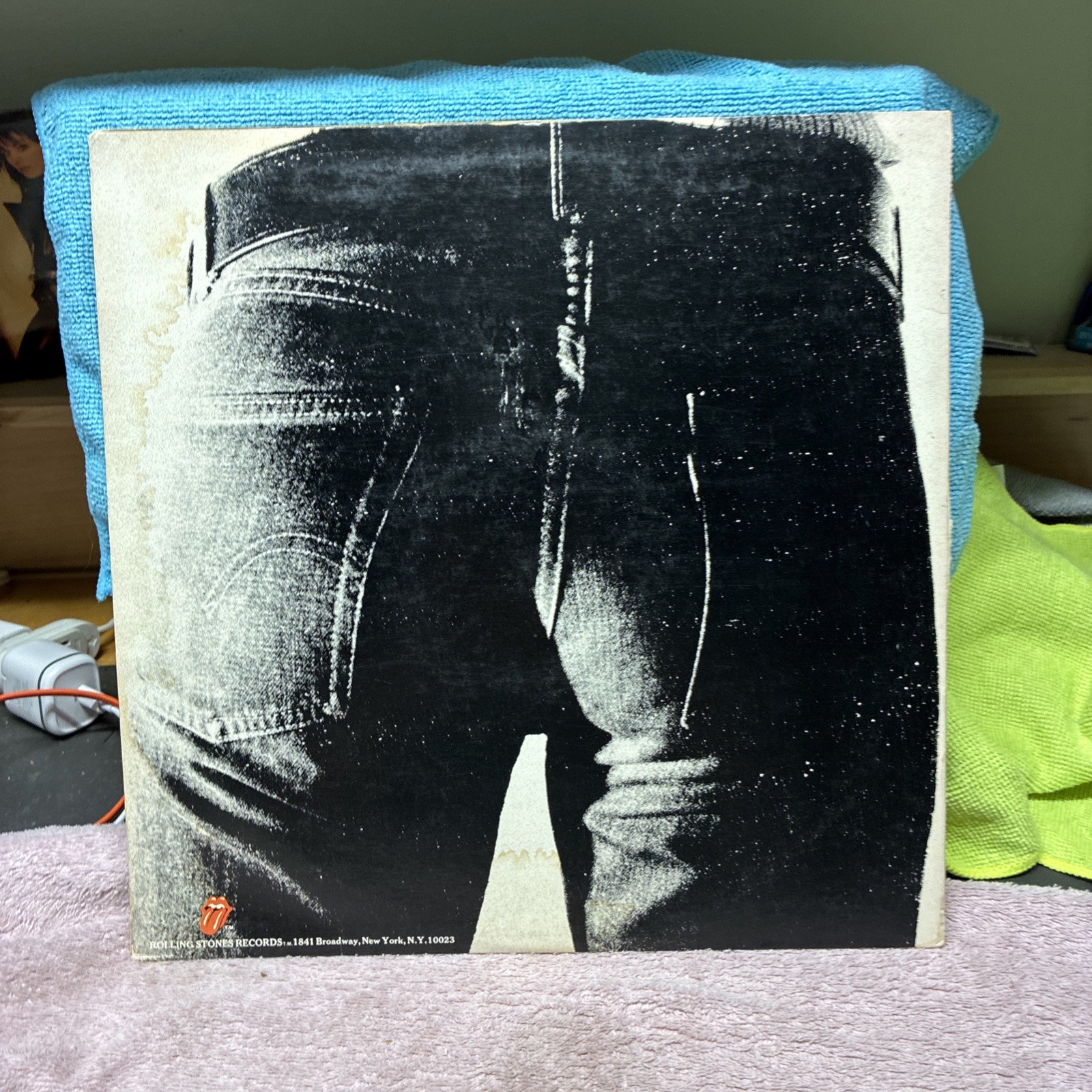 popsike.com - The Rolling Stones Sticky Fingers Vinyl LP 1974 Monarch ...