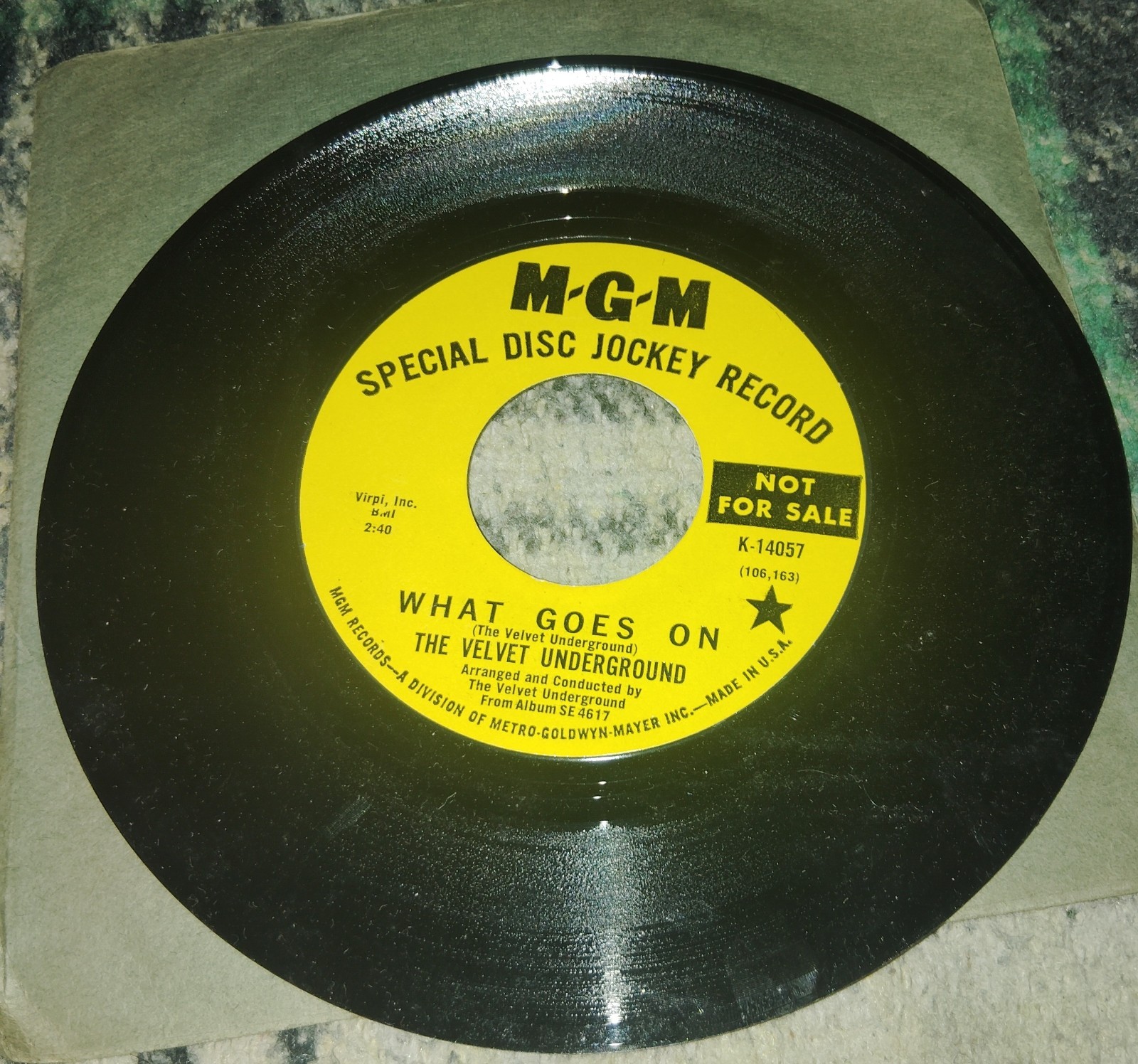 popsike.com - VELVET UNDERGROUND JESUS WHAT GOES ON K-14057 MGM SPECIAL ...