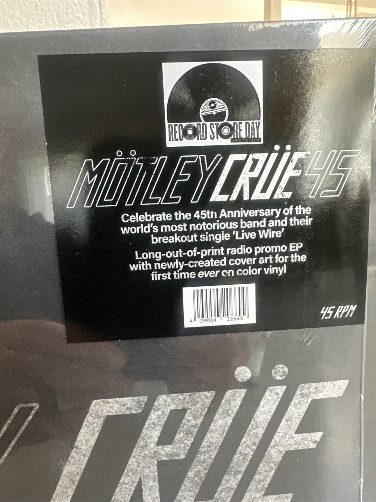 popsike.com - Motley Crue - Live Wire EP (45th Anniversary) RSD 2026 ...