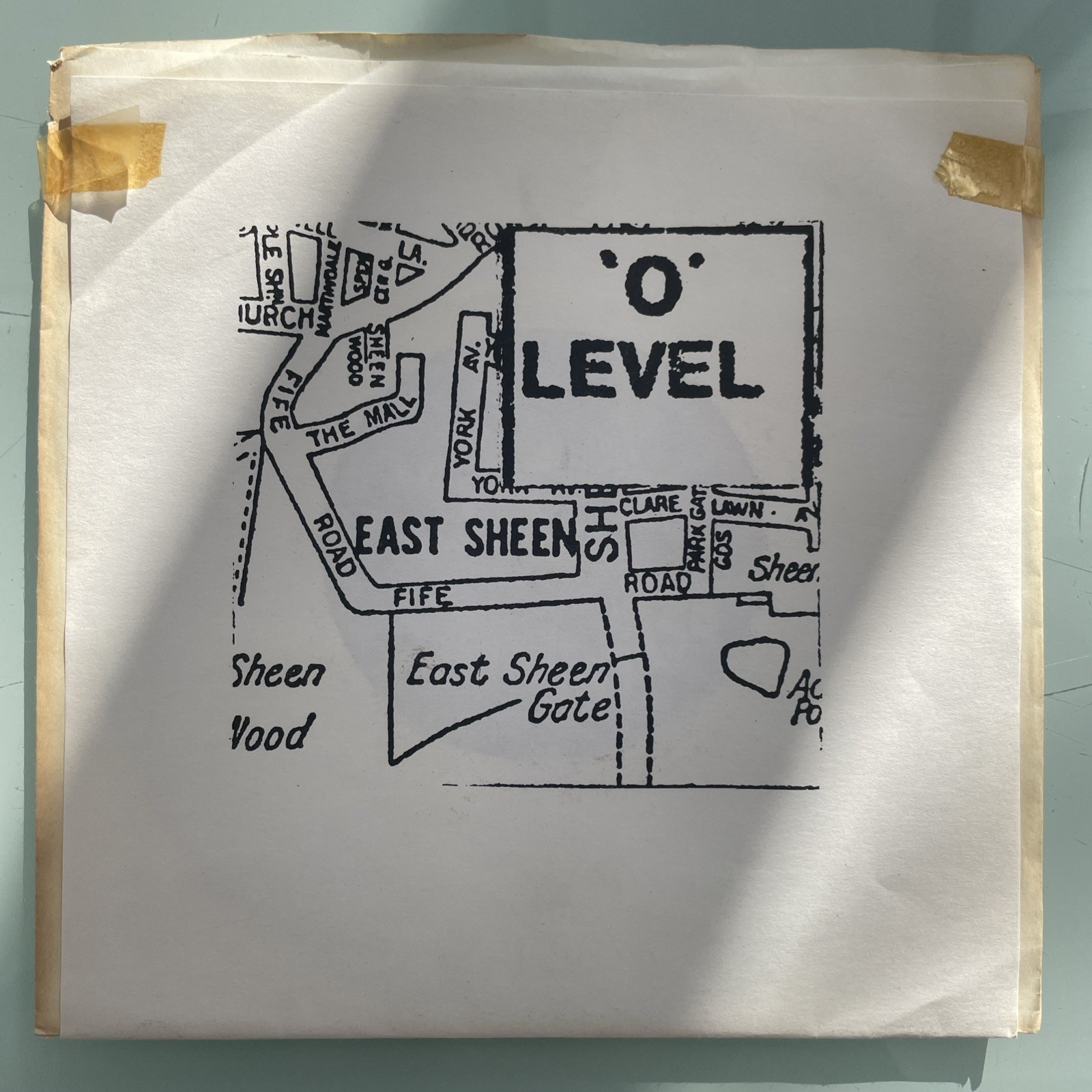 popsike.com - 'O' Level - East Sheen Map Sleeve UK Punk 7" Single ...