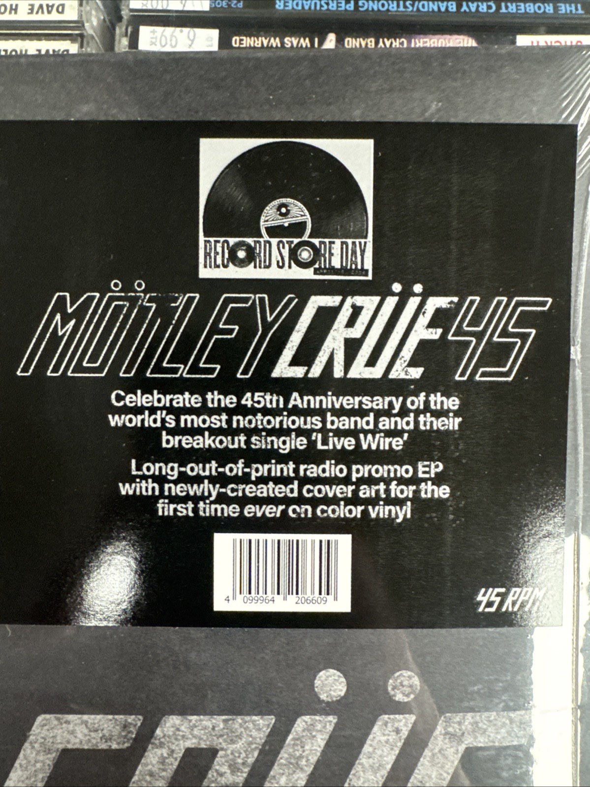 popsike.com - Motley Crue - Live Wire EP (45th Anniversary) RSD 2026 ...