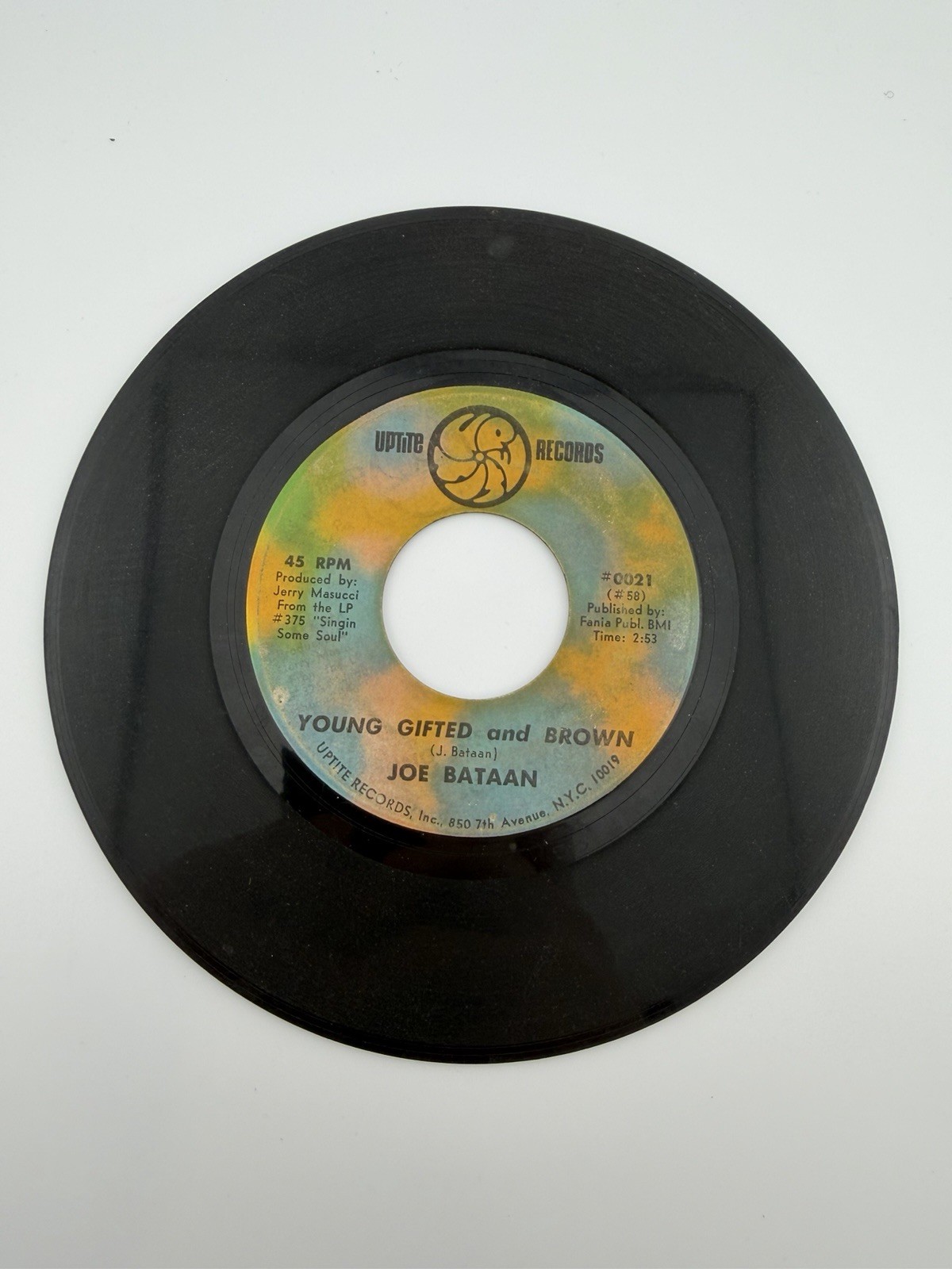 popsike.com - Joe Bataan Unwed Mother / Young Gifted and Brown 7" 45 ...