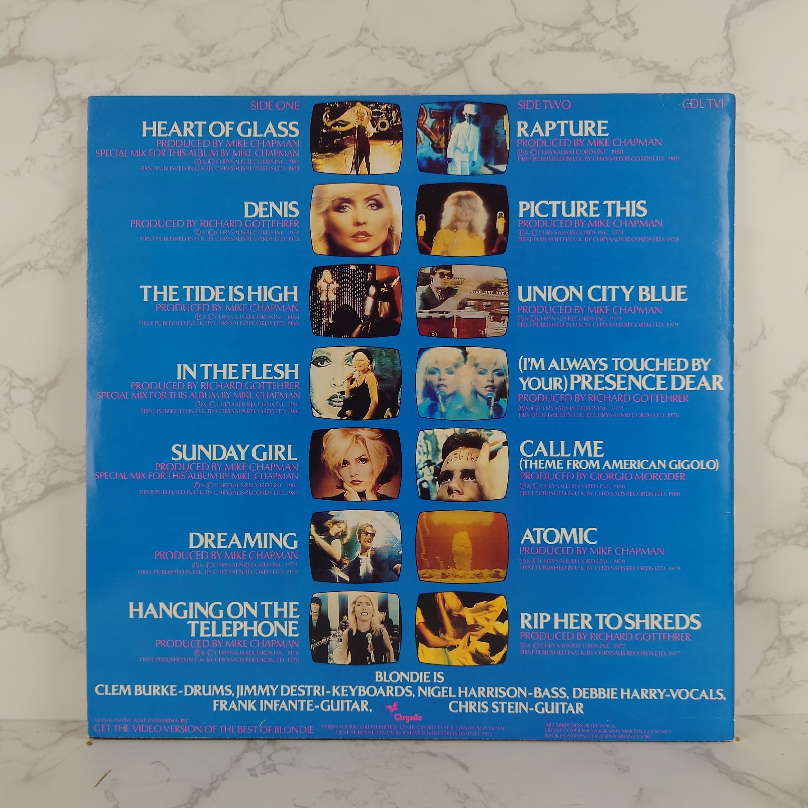 popsike.com - Blondie – The Best Of Blondie 12" Vinyl Album LP M- 1981 ...
