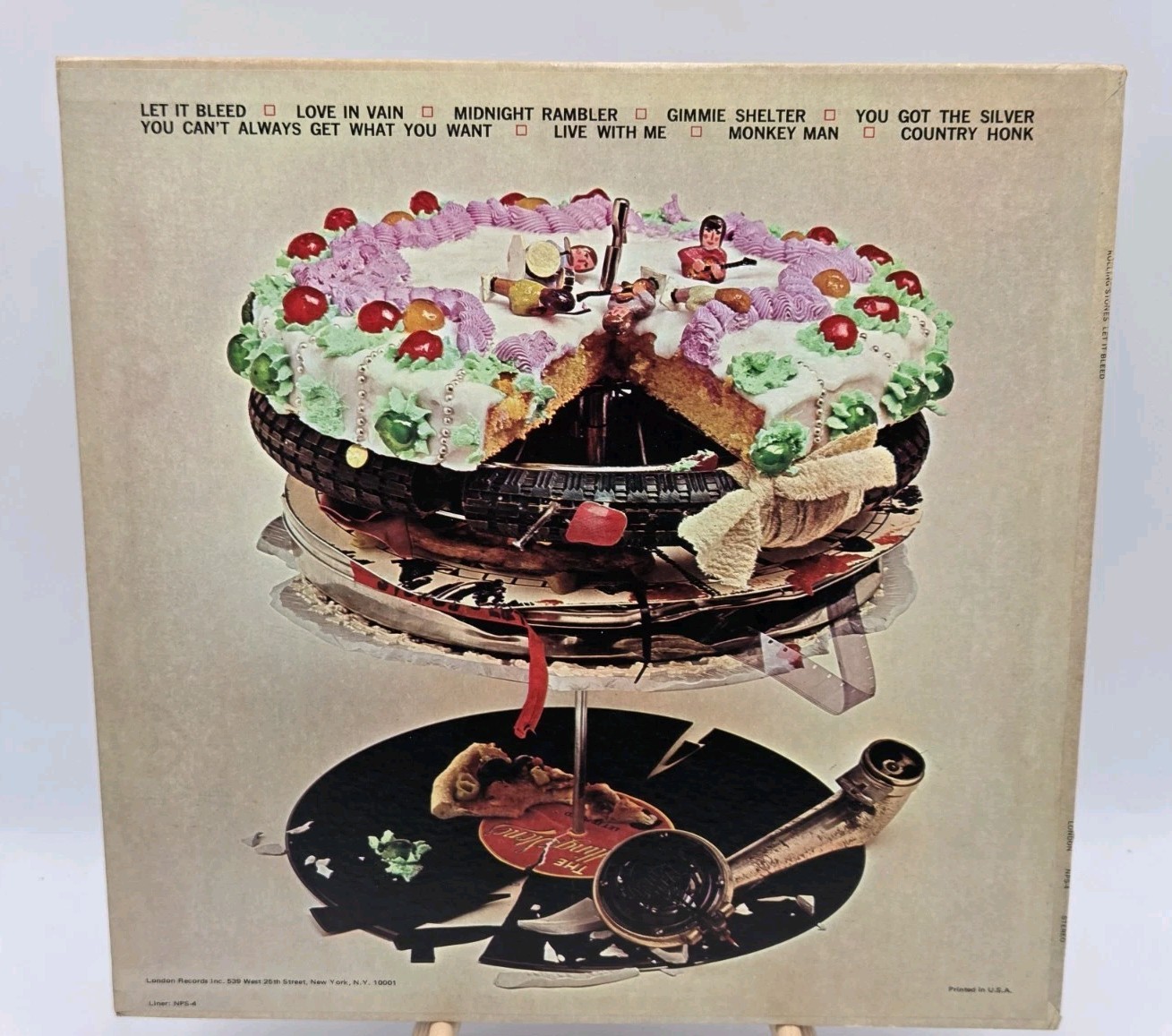 popsike.com - The Rolling Stones - Let It Bleed (1969) Original Vinyl ...